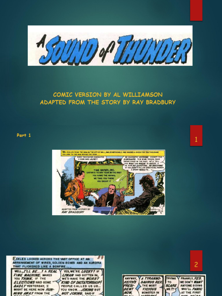 A Sound of Thunder | PDF