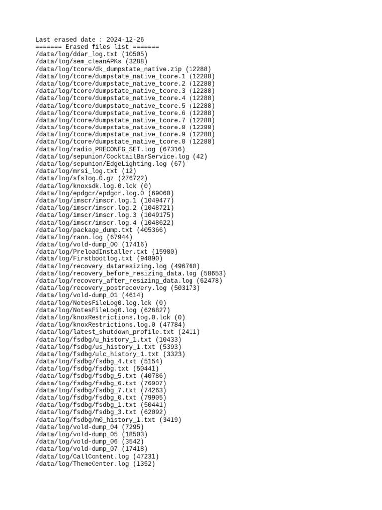 erased_log_by_sos | PDF | Computer File Formats | Computer File