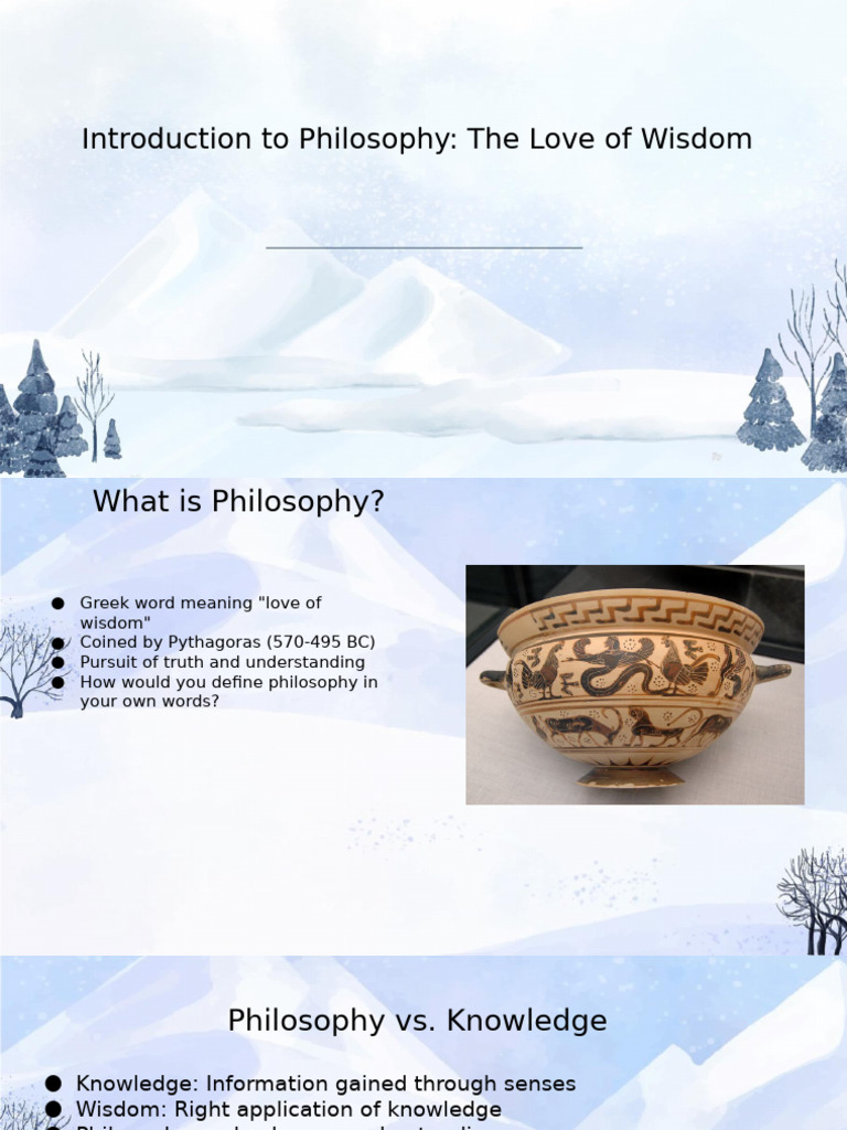 Lesson 1- What is Philosophy | PDF | Reason | Knowledge