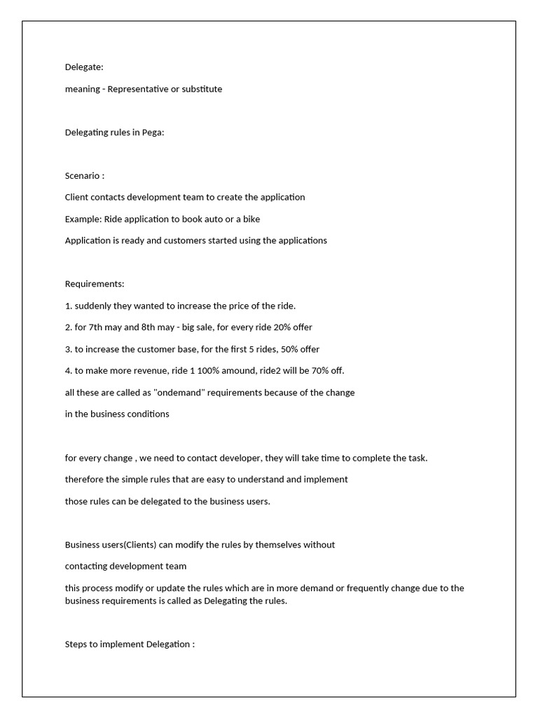 Delegate And Rule Sets Pdf Boolean Data Type Computer Science 9512