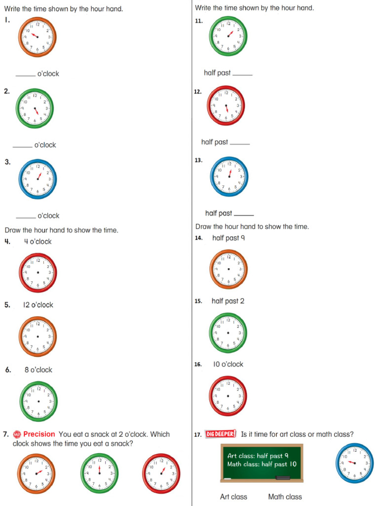 Time_HW_Grade1 | PDF