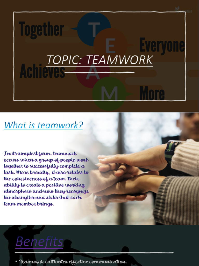 Benefits of Teamwork for Growth | PDF