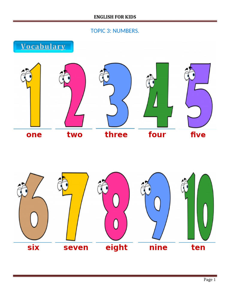 UNIT 2- NUMBERS | PDF | Puzzles