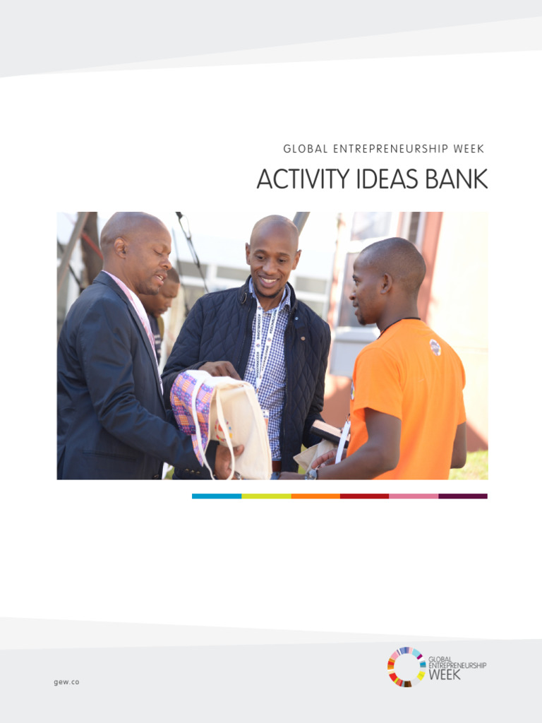 GEW IDEAS BANK (1) | PDF | Entrepreneurship | Startup Company