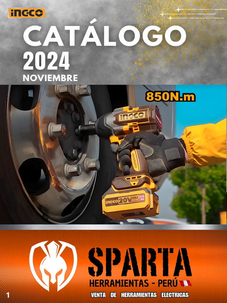 Catalago Noviembre 2024 Sparta | PDF