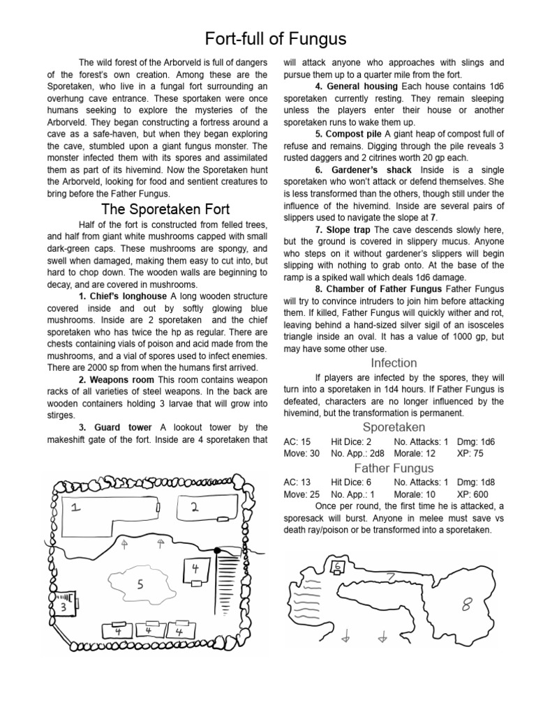 Fort-full of Fungus | PDF | Fungus