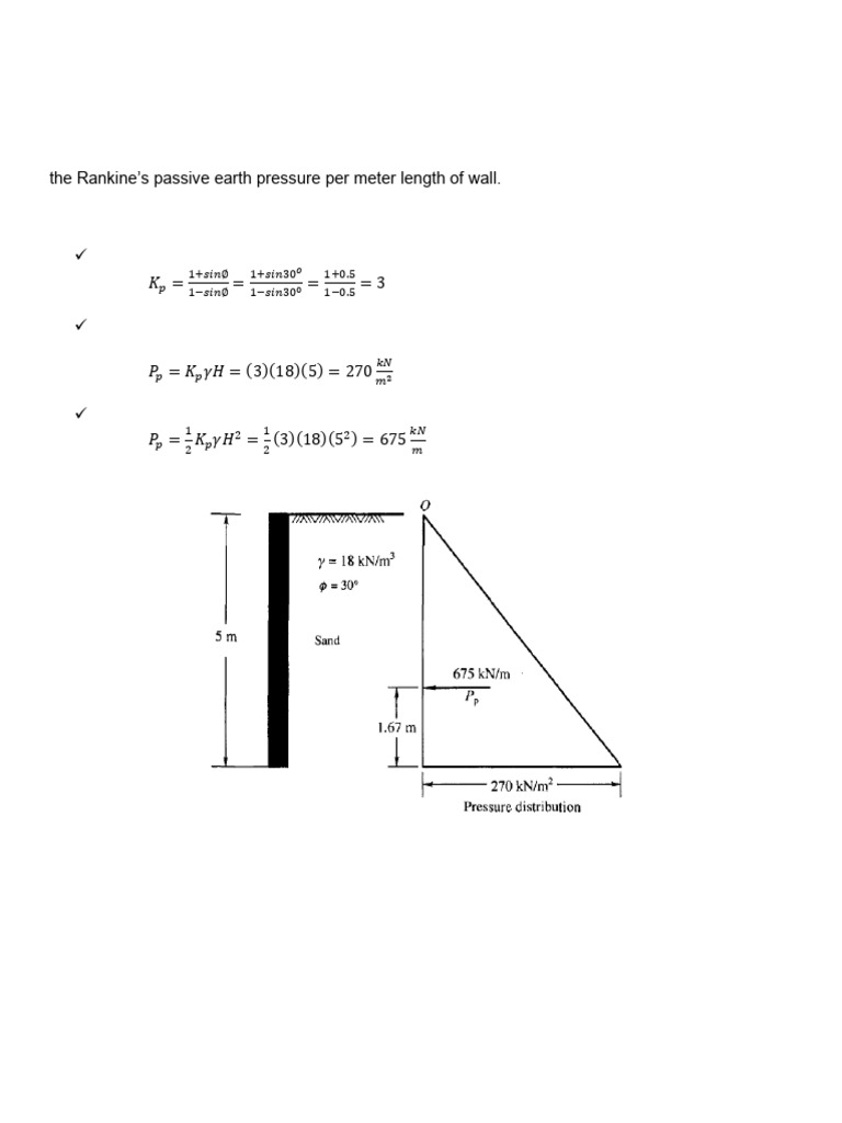 Week-3.5_-Rankine-Passive-Pressure-Example | PDF
