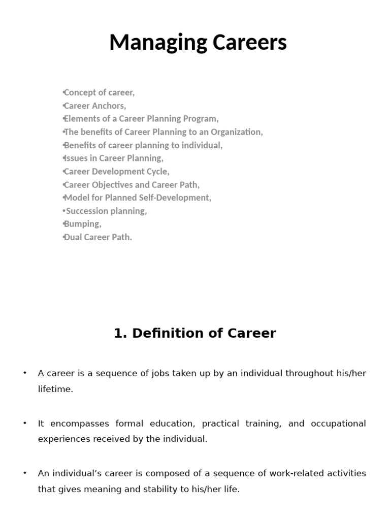 career management | PDF | Job Satisfaction | Layoff