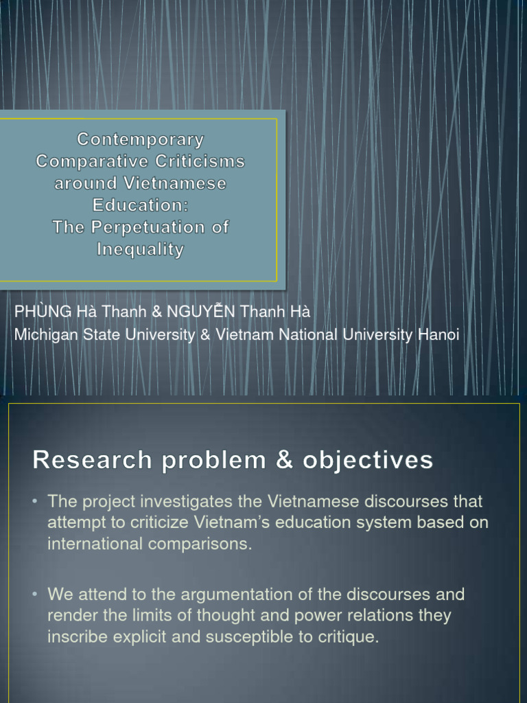 Contemporary_Comparative_Criticisms_arou | PDF | Vietnam | Discourse