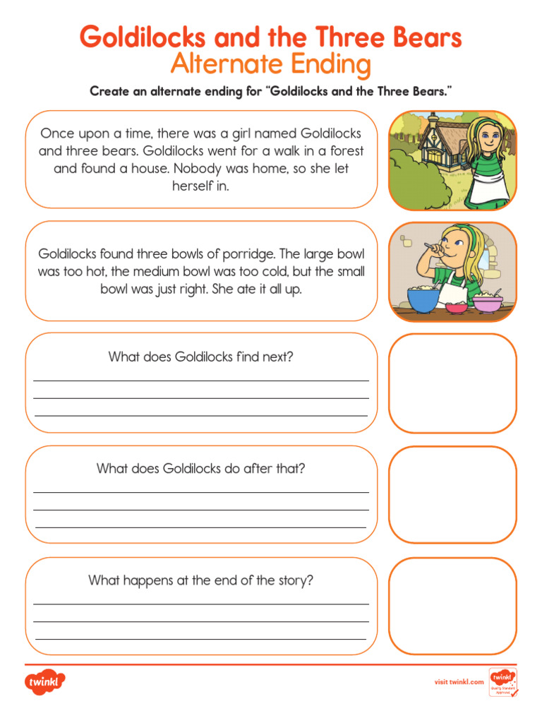 Goldilocks: An Alternate Ending | PDF