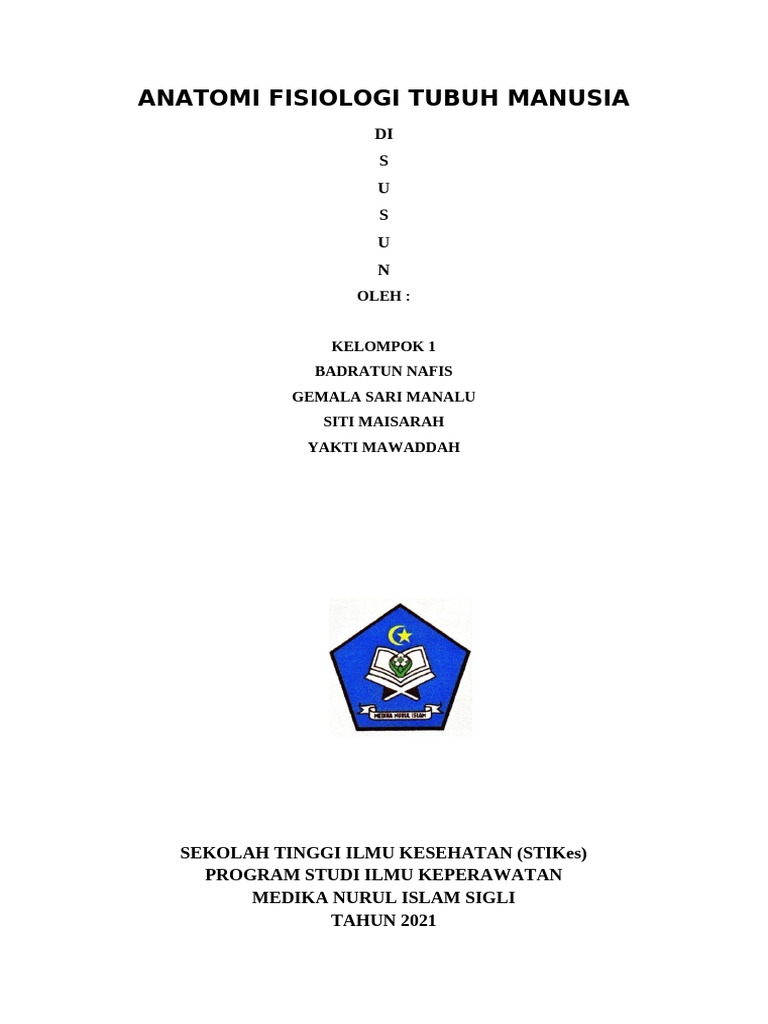 Anatomi dan Fisiologi Tubuh Manusia | PDF