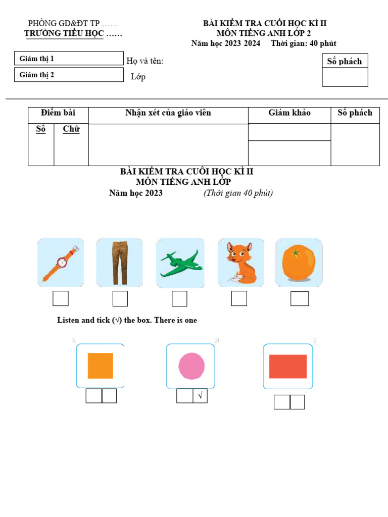 02 - Final Test Anh 2 Ilss | PDF