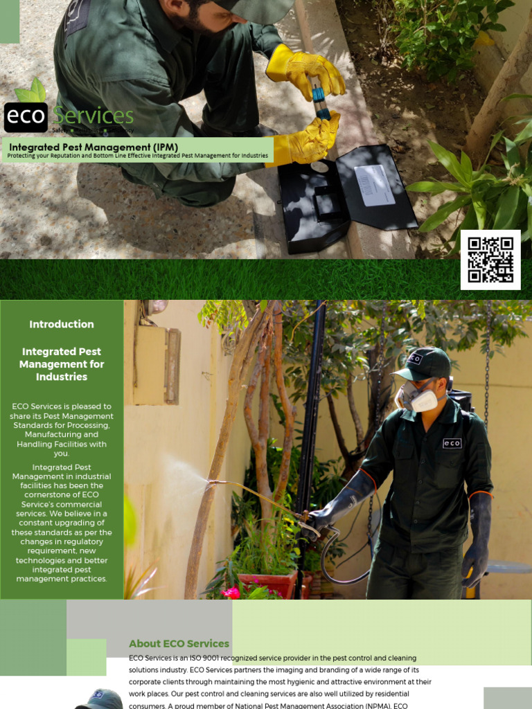 ECO Services IPM Brief | PDF | Food Safety | Audit