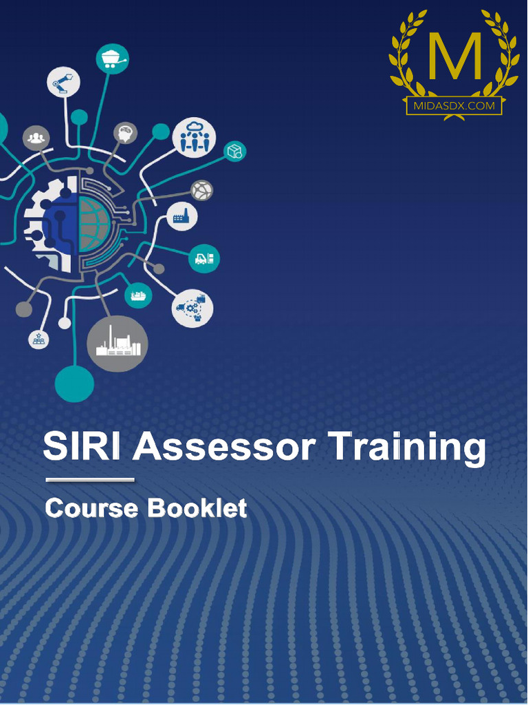 SIRI Assessor Training - Course Booklet | PDF | Distance Education