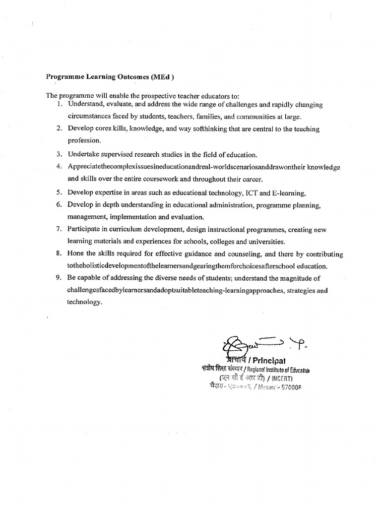 MEd | PDF | Teacher Education | Teachers