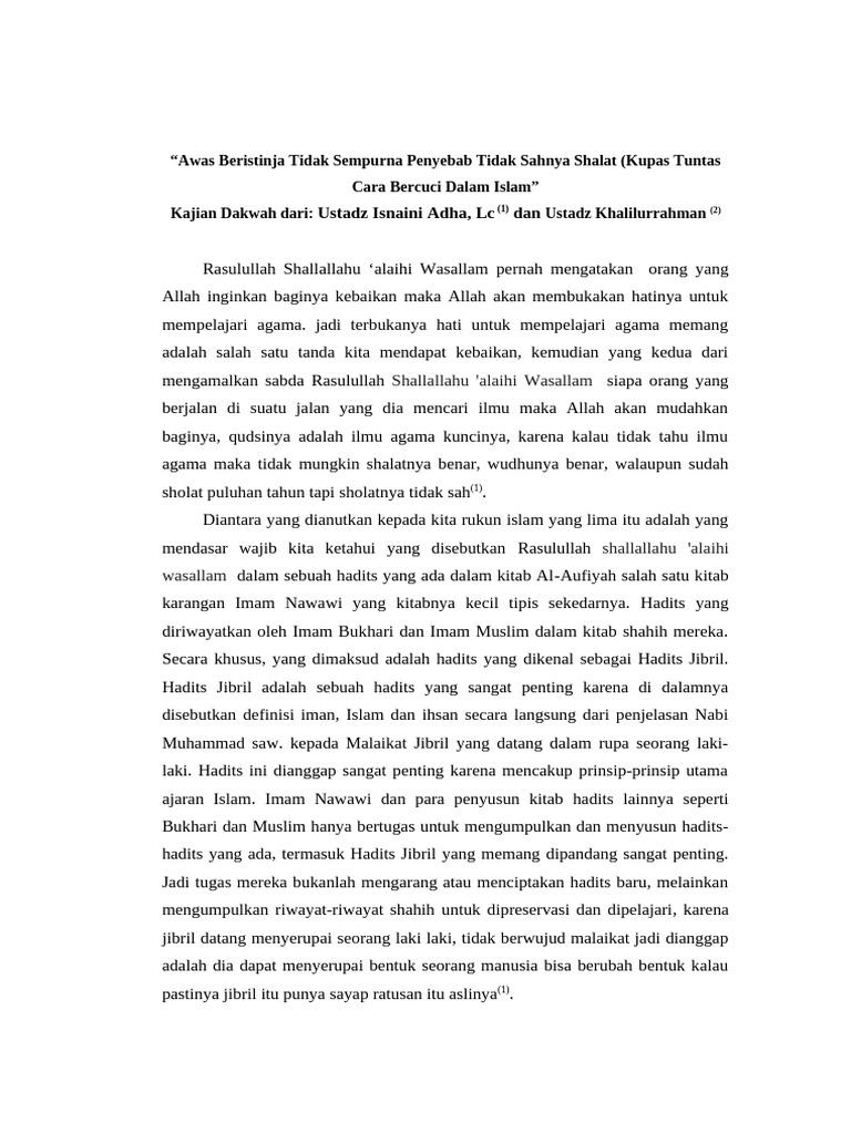 Notulensi 2 Kdi Gabungan | PDF