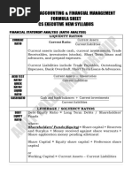 Financial Management Acca Complete Formula Notes | PDF | Net Present ...