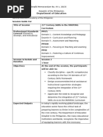 SAMPLE Program Implementation Plan | PDF | Teachers | Learning