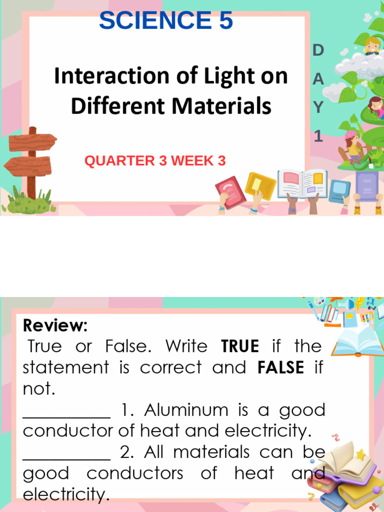 Q3-Week 3-SCIENCE 5 | PDF | Light | Reflection (Physics)