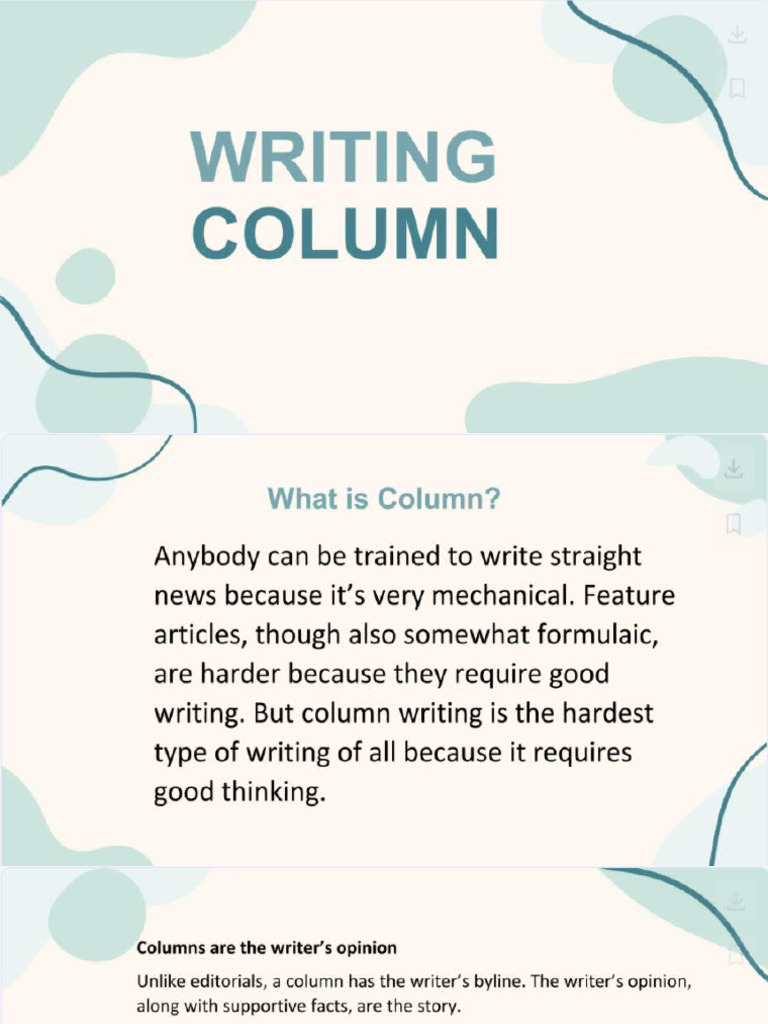 Column | PDF