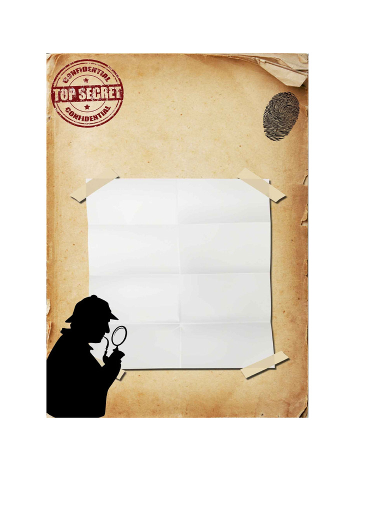 Detective Invite | PDF