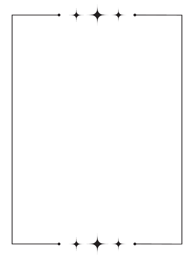 Simple Border Stationery Paper A4 Document | PDF