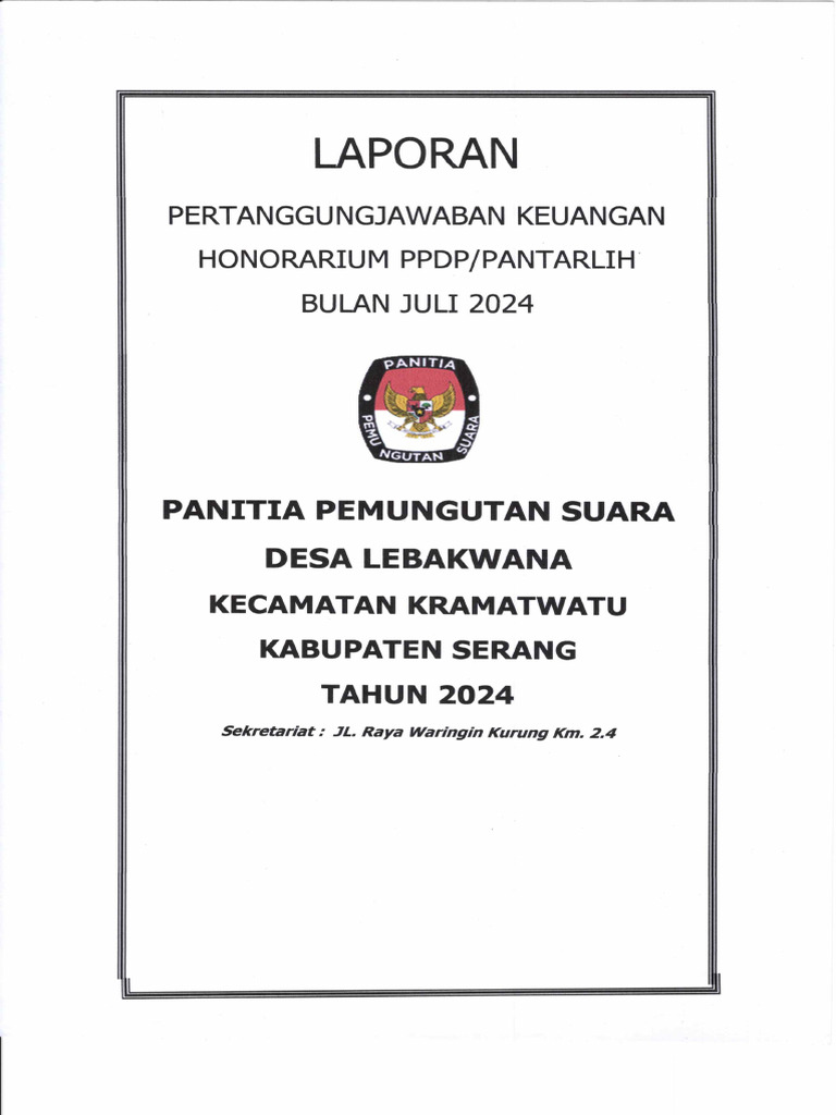 Spj Lebakwana Honor Ppdp | PDF