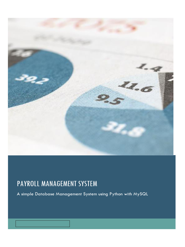 Payroll Management System Vishal Yadav Project Class 12e-Converted - Vishal Yadav (1) (1) (1 ...