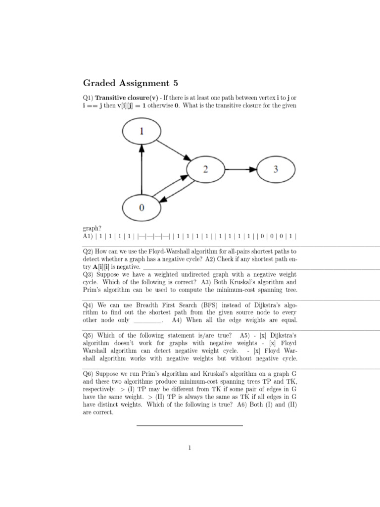 pdsa_ga5 | PDF | Theoretical Computer Science | Combinatorics