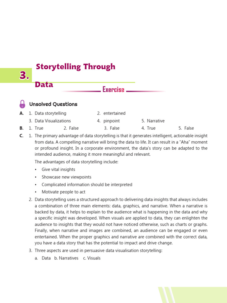 Chapter 3 Storytelling Through | PDF | Narrative | Storytelling