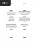 Monopoly Chance Cards | PDF