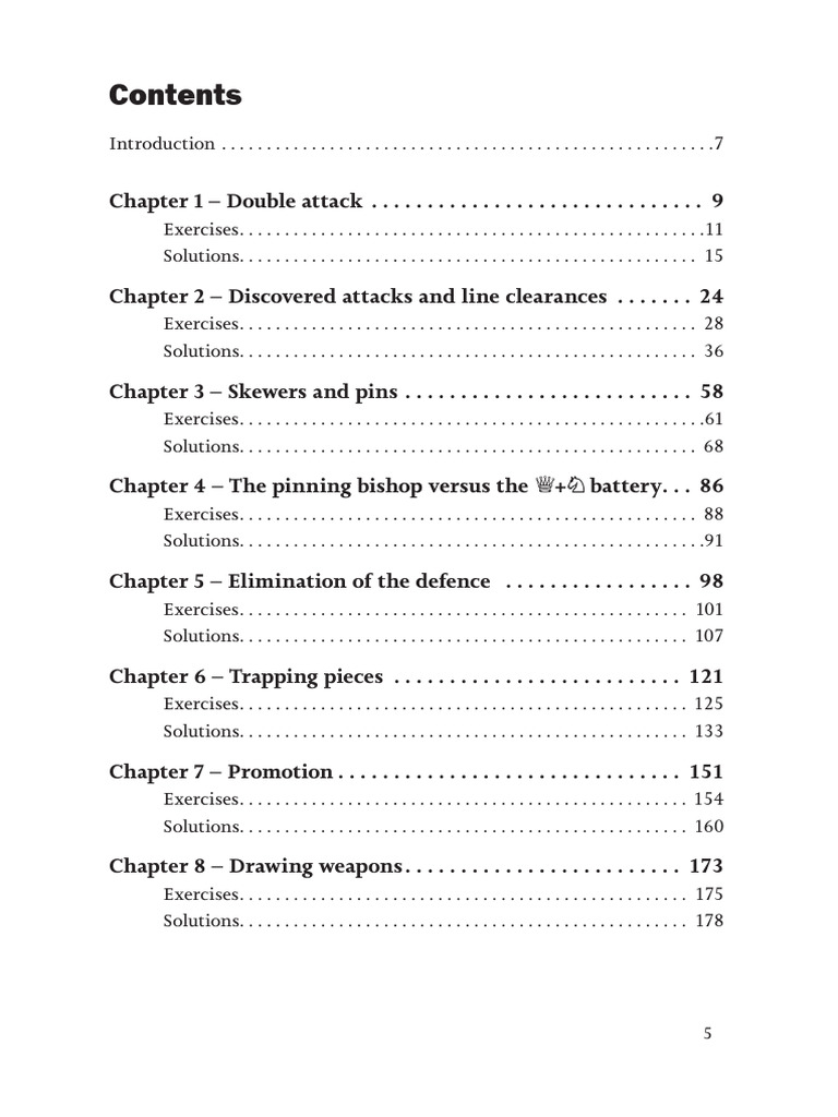 100 Tactical Patterns You Must Know Workbook Sample | PDF | Chess ...