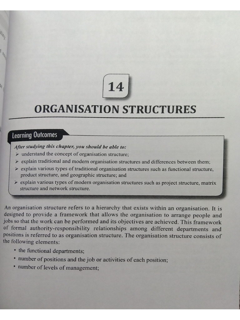 Organisational Structures | PDF