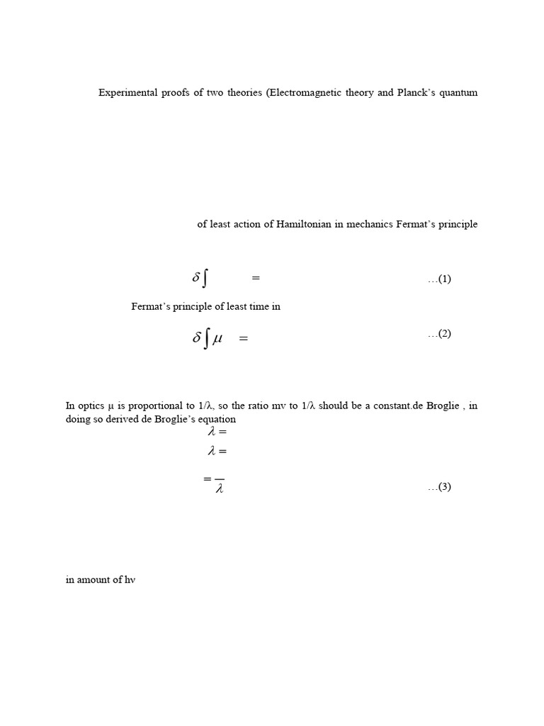 Matter Waves | PDF | Waves | Electron
