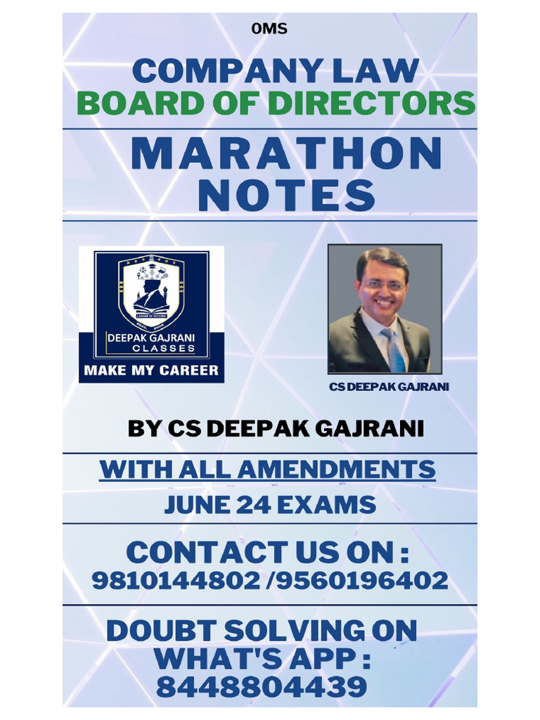 Directors' Appointment Guidelines | PDF | Business | Private Law