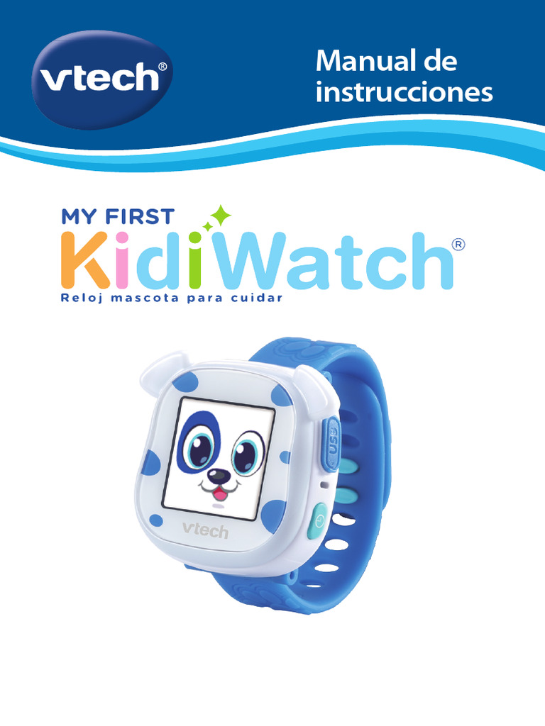 VTech Manual de Instrucciones My First Kidiwatch Rosa | PDF | USB | Mercurio (Elemento)