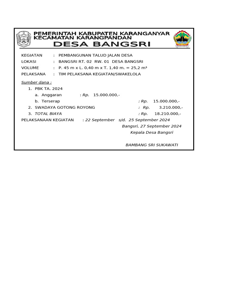 Prasasti Talud Bangsri | PDF