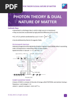 Modern Physics Formula Sheet | PDF | Electron | Atomic Nucleus