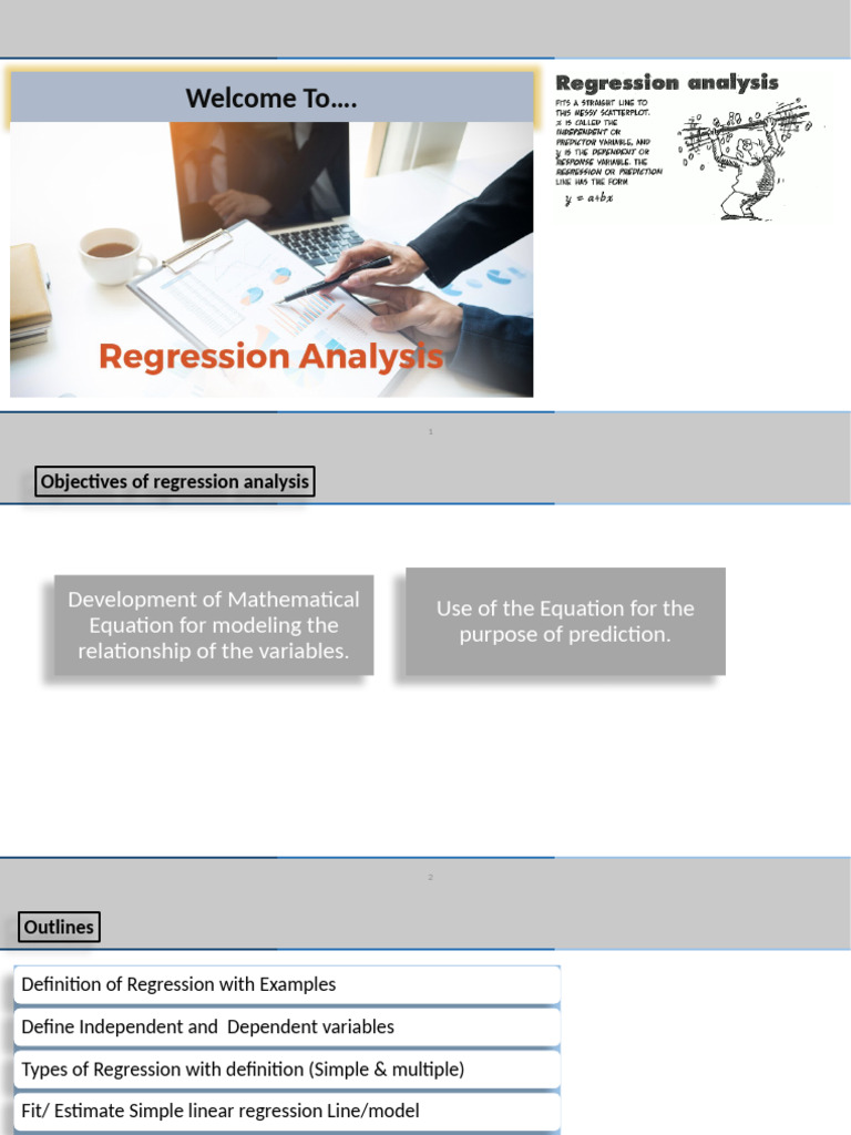 Regression analysis | PDF | Linear Regression | Coefficient Of Determination