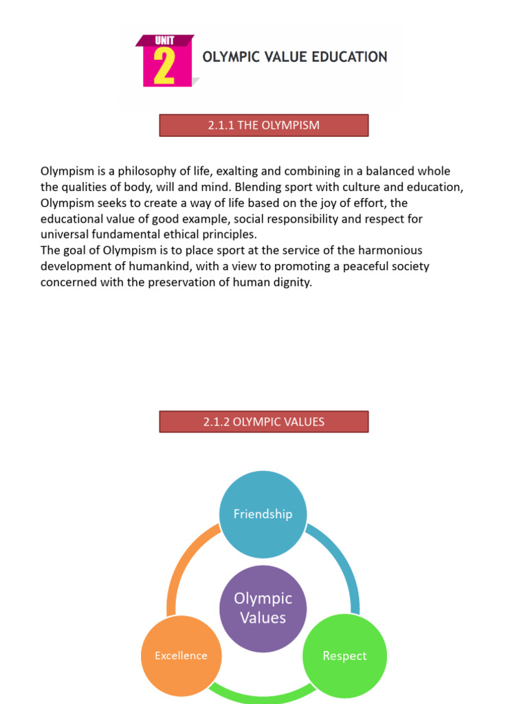 Chapter 2 Class 11 Phy Edu | PDF | Olympic Games | Multi Sport Events