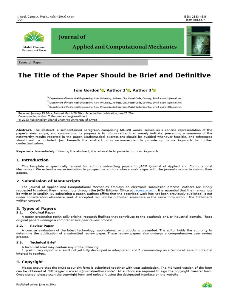 2024 V4 NEW Style JACM (In House) | PDF | Bracket