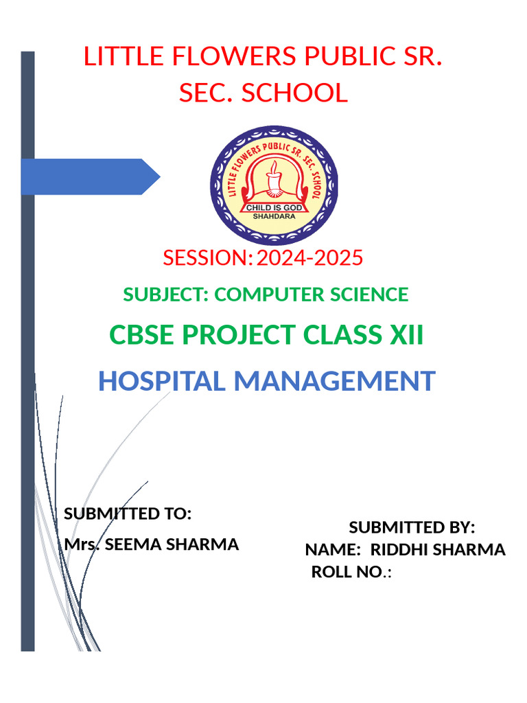 Cs Proj RIDDHI & SIDDHI | PDF | Databases | Sql