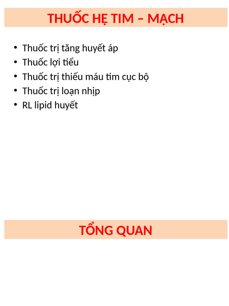 Thuoc Tim - Mach RHM 2024 | PDF