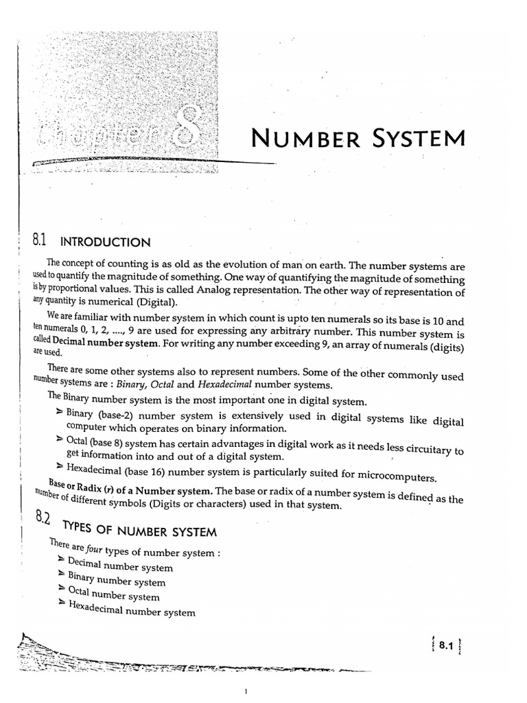 Number System | PDF