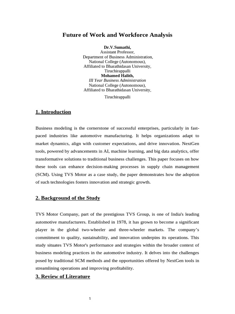 Mohamerd Halith National Confrence Paper | PDF | Supply Chain ...