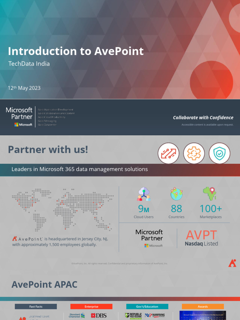 AvePoint: Cloud Backup Solutions Overview | PDF | Backup | Share Point
