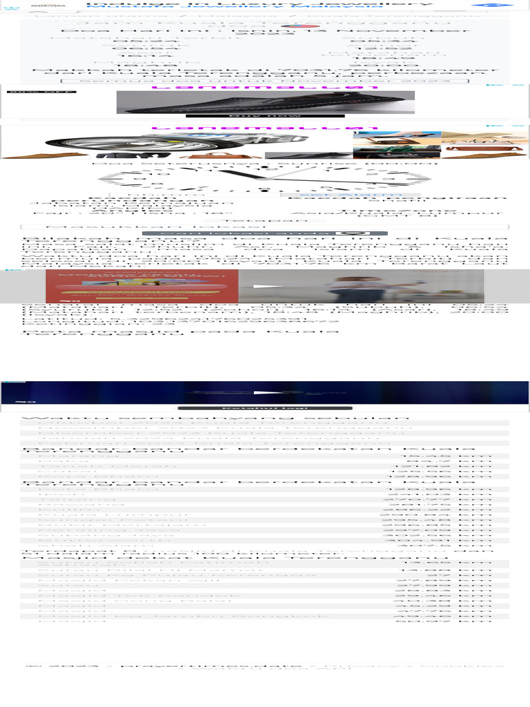 Waktu Sembahyang Islam Di Kuala Terengganu | PDF