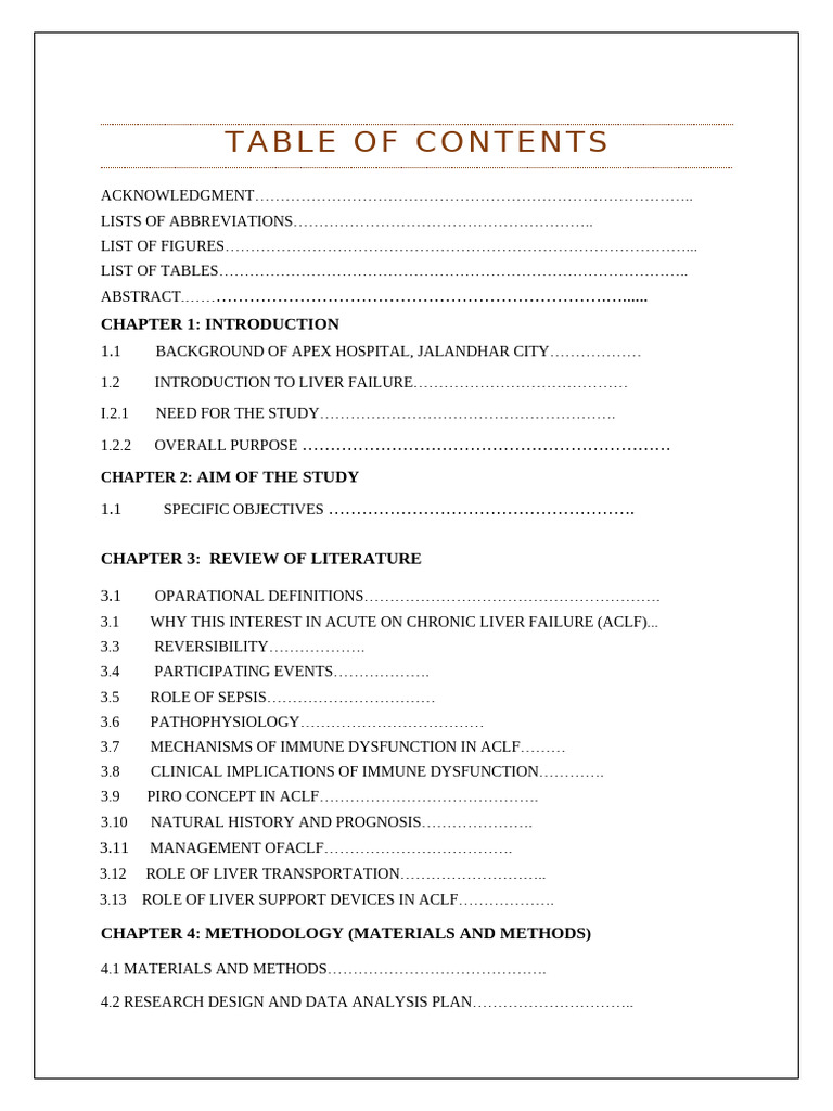 final Thesis report | PDF | Cirrhosis | Hepatitis