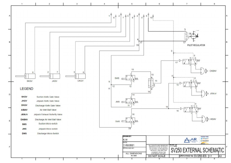 SV250-600-LPD External Schematic | PDF