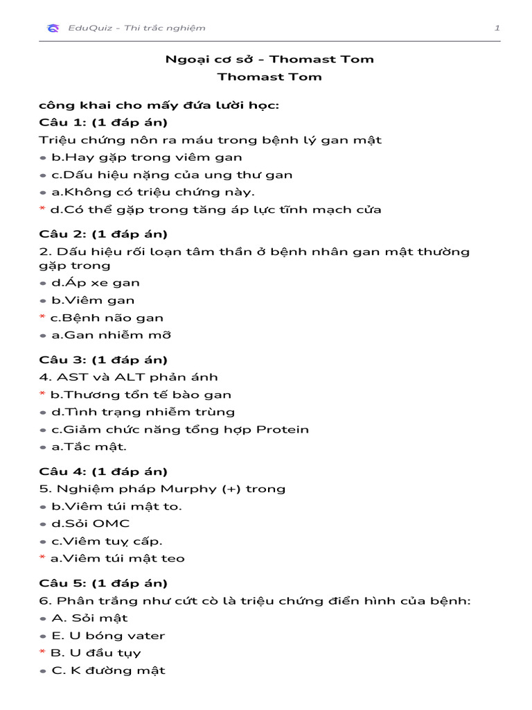 Ngoại cơ sở - Thomast Tom | PDF